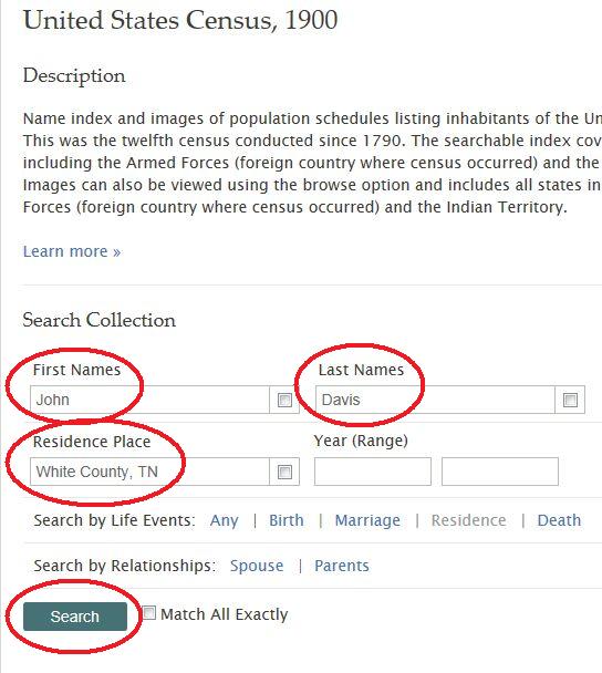 FamilySearch Beta Demonstration